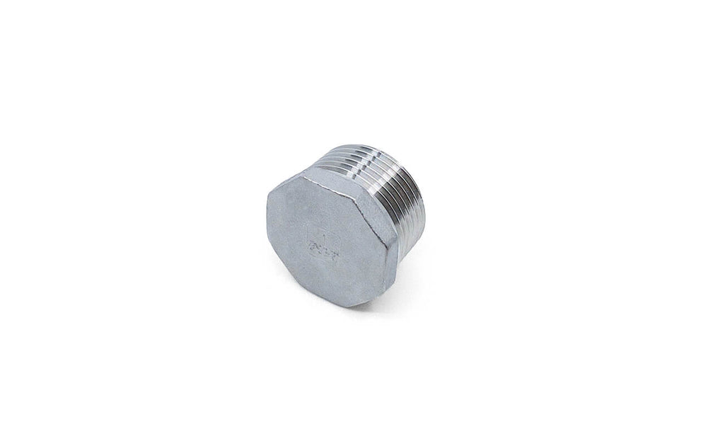 Stainless Steel 316 Threaded Fittings (5) ' Hex Plug / Square Plug (BS ...