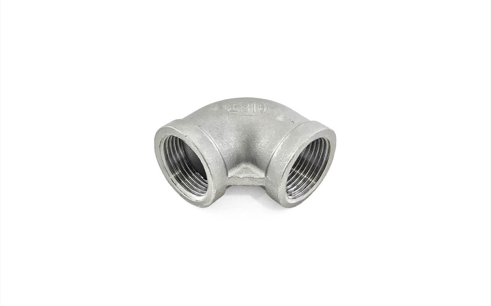 Stainless Steel 316 Threaded Fittings (3) ' Female Elbow (BSP) / Femal ...