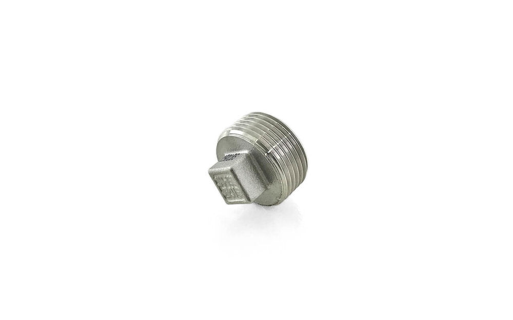 Stainless Steel 316 Threaded Fittings (5) ' Hex Plug / Square Plug (BS ...